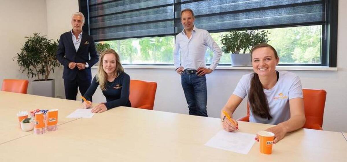 Anna Van der Breggen and Chantal Blaak future team leaders of the SD ...